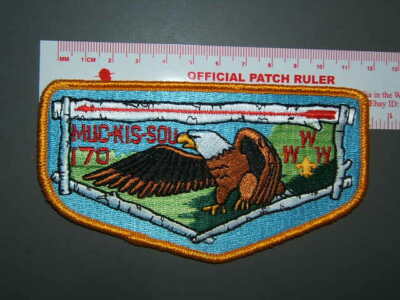 Boy Scout OA 170 Muc-kis-sou flap 2735U | eBay