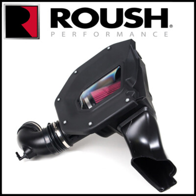 Roush Cold Air Intake System Kit fits 2018-2021 Ford Mustang GT 5.0L V8 ...