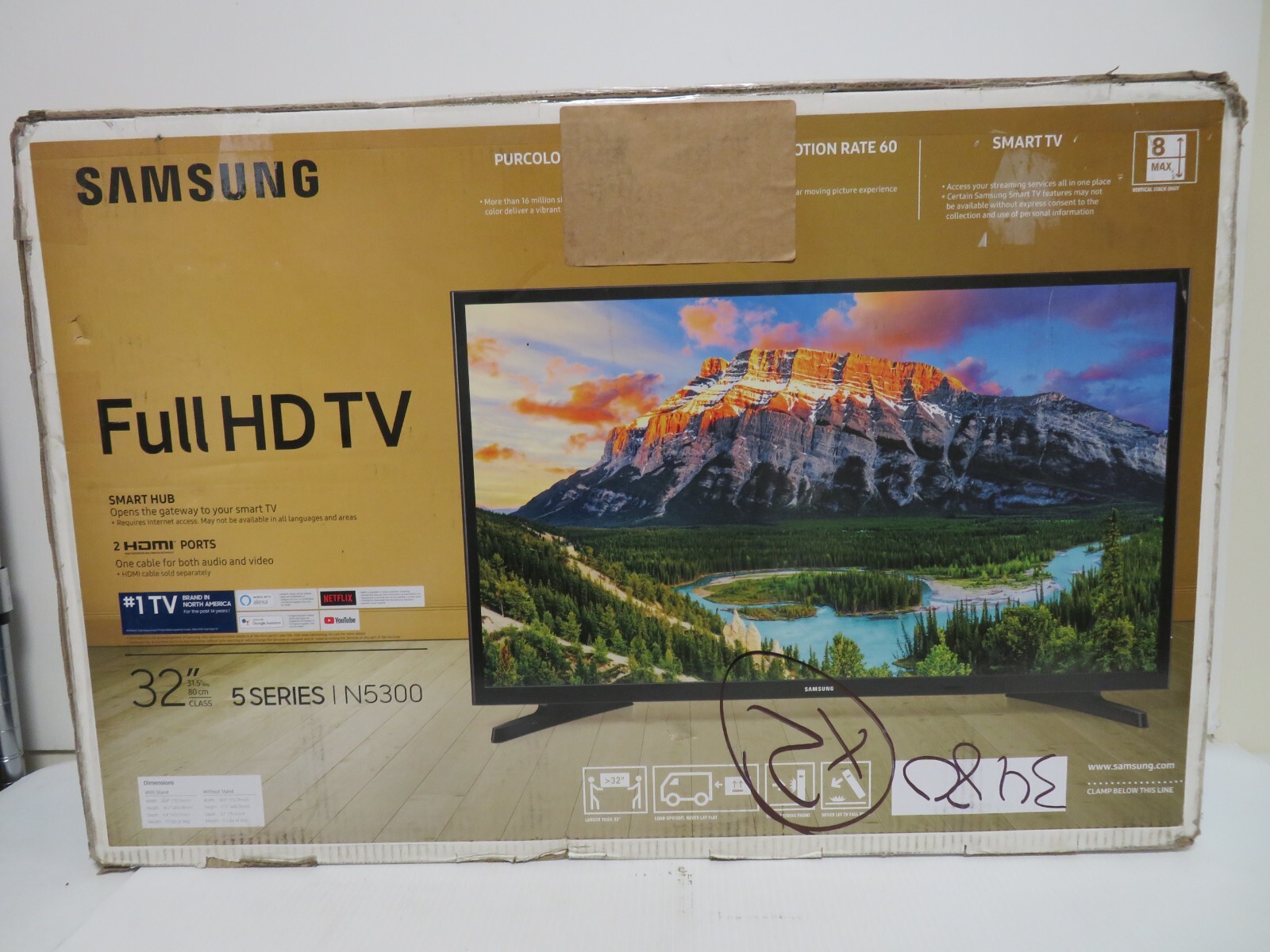 SAMSUNG 32-inch Class LED Smart FHD TV 1080P (UN32N5300AFXZA, 2018 ...
