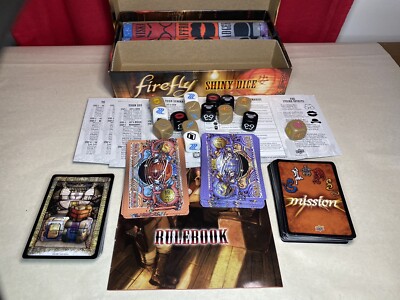 Firefly Shiny Dice Card Board Game Joss Whedon Serenity Topps | eBay