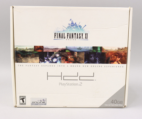 Final Fantasy XI Online PlayStation 2 PS2 CIB Complete Bundle w/HDD ...