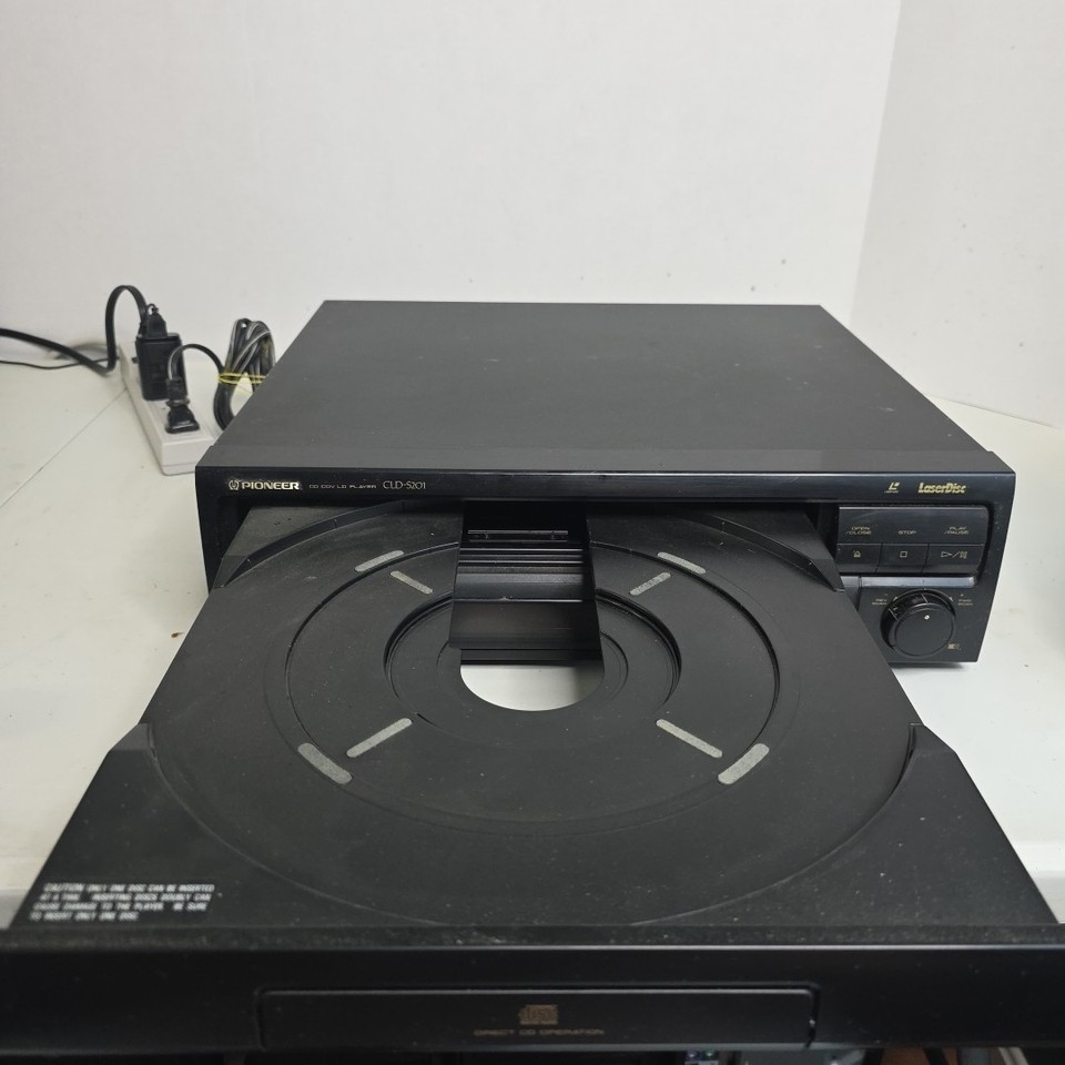PIONEER Laser Disc Player CLD-S201 CD CDV LD PLAYER - READ!!! No Remote | eBay