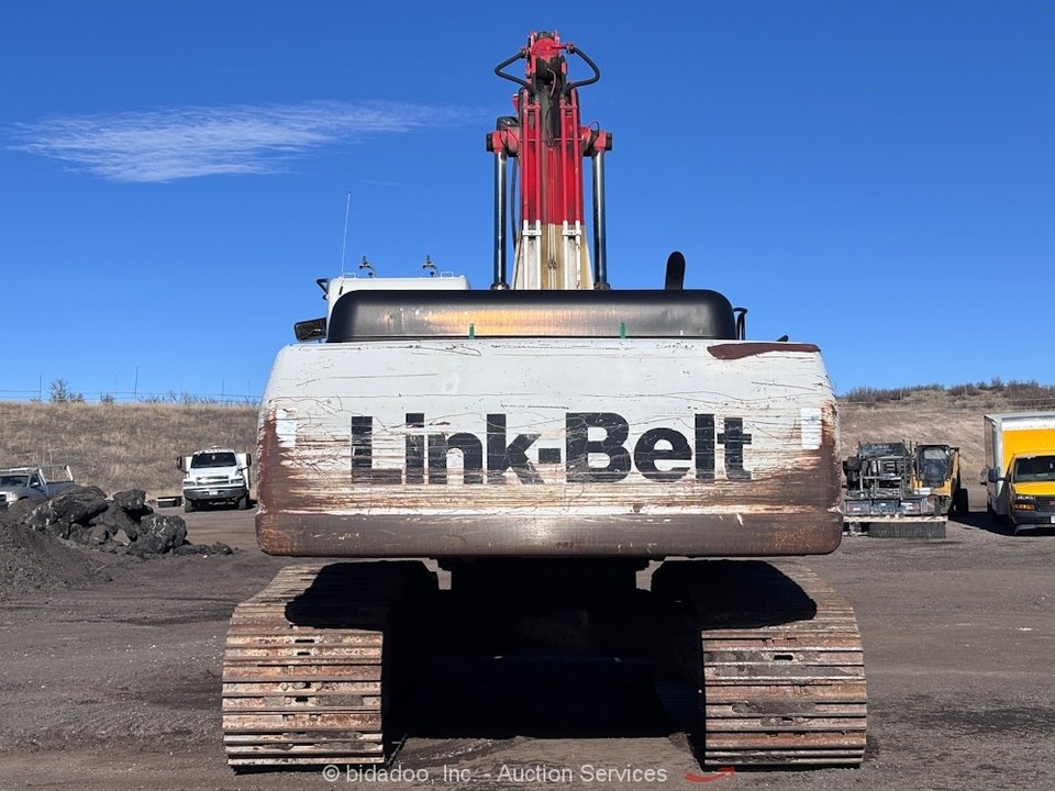 2005 Link-Belt 330LX Excavator Crawler Trackhoe Cab Isuzu Bucket ...