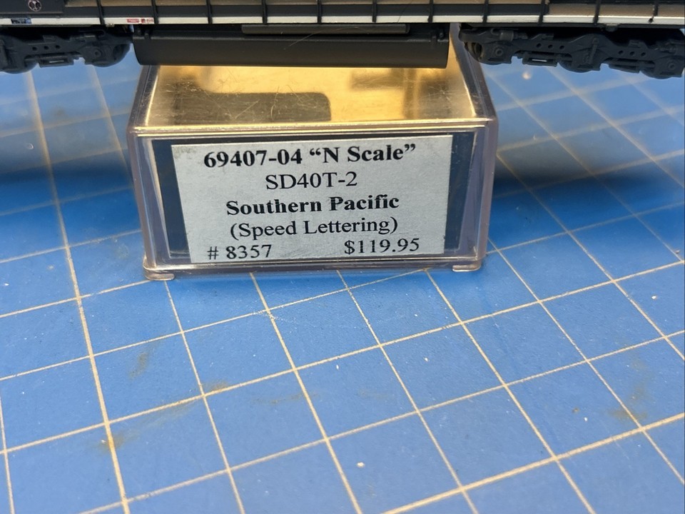 N Scale **SOUTHERN PACIFIC** SD40T-2 #8357 -- Intermountain 69407-04 | eBay