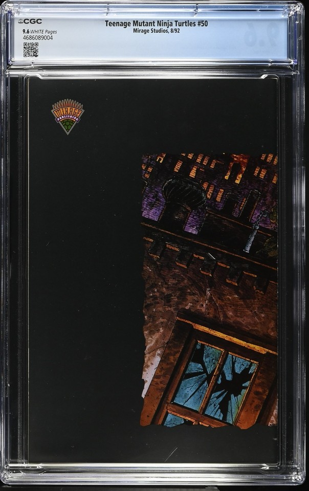 Teenage Mutant Ninja Turtles #50 CGC 9.6 Mirage Studios 1992 Homage #1 ...
