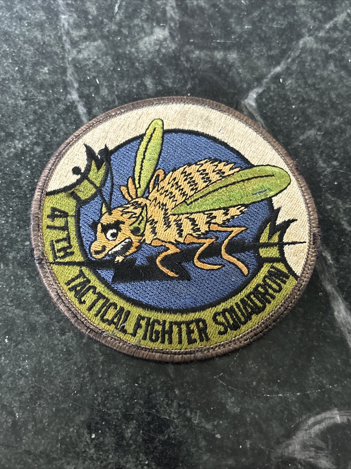 USAF 47th TFS TACTICAL FIGHTER SQUADRON PATCH 70s 80s Rare Vtg 4” | eBay