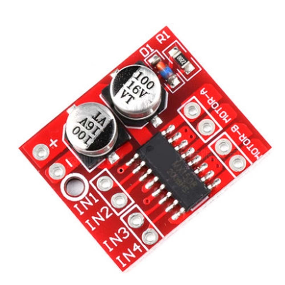 10PCS Dual H-bridge r Driver 1.5A DC/Stepper PWM Drive Module Replace ...
