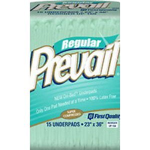 Prevail Fluff Disposable Underpads 23" x 36" Part No. UP-150 Qty 15 Per ...