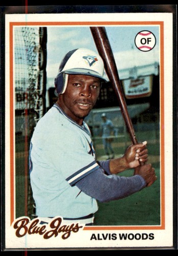 1978 Topps Alvis Woods #121 Toronto Blue Jays | eBay