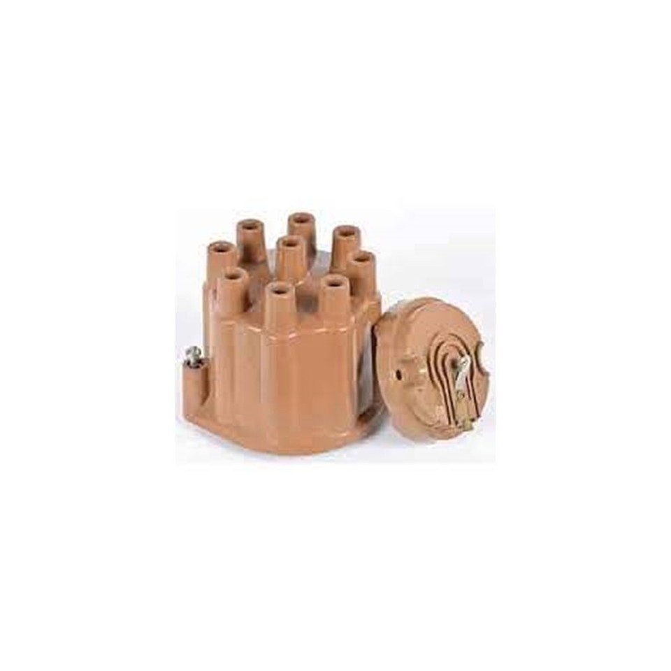 Accel Distributor Cap & Rotor Kit - Female Socket Style - Tan #8120ACC ...