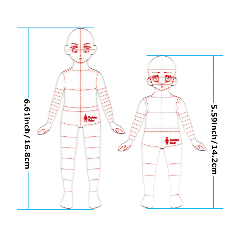 Child Fashion Body Templates