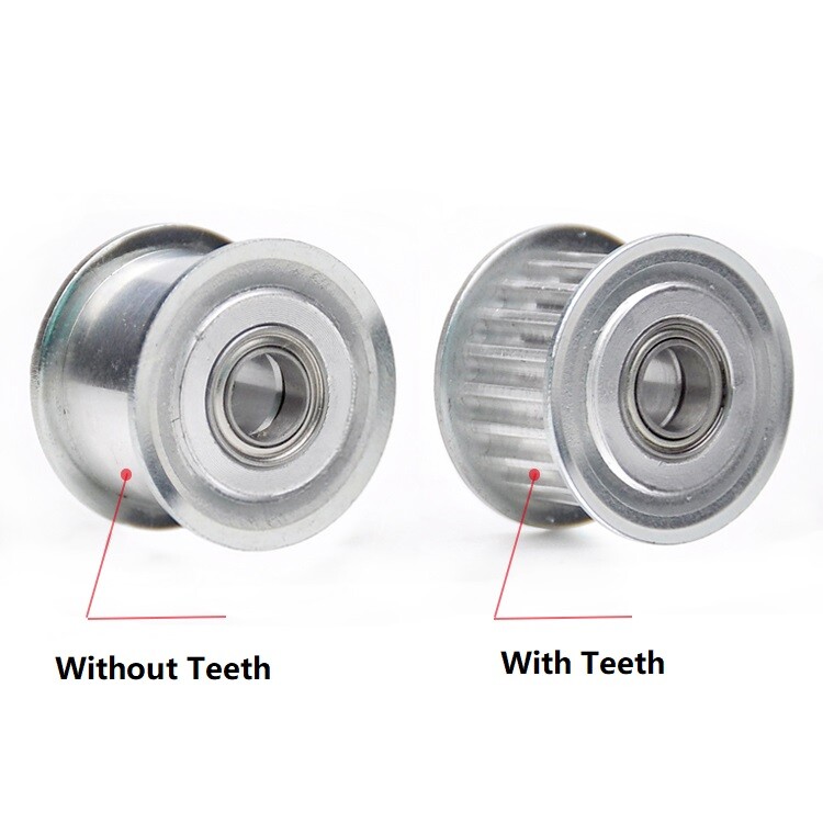 HTD 3M 10mm Idler Timing Belt Pulleys 15-60 Teeth 3-17mm Bore ...