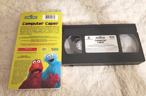 Sesame+Street+-+Computer+Caper+%28VHS%2C+2002%29 for sale online | eBay