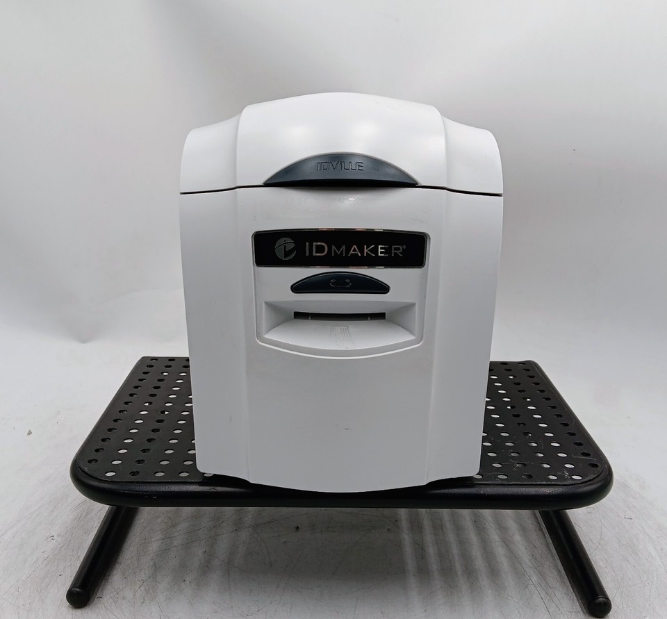 IDVILLE IDMAKER ID 3633-0100-018 Card Badge Printer | eBay
