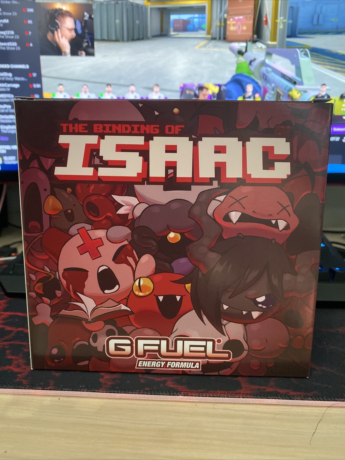 Brimstone G Fuel Collector's Box GFUEL Binding of Isaac w/2 Card's | eBay