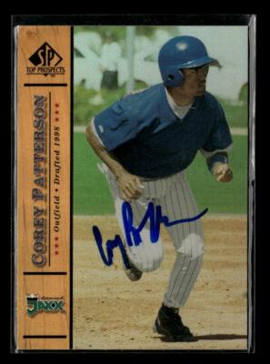 2001 SP Top Prospects #55 Corey Patterson IN PERSON AUTO! | eBay