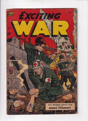 Exciting War #5 Standard Comics 1952 Pre Code War Comic VG- | eBay