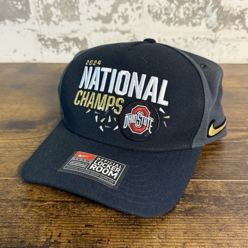 NEW - NIKE - 2024 National Champions OSU Buckeyes - Snapback Hat | eBay