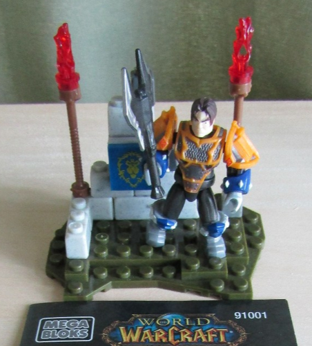 Mega Bloks World Of Warcraft Colton Human Paladin #91001 | eBay