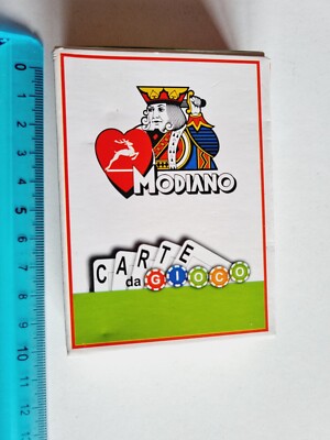 Cards For Game Sealed Modiano Poker Bridge Original Vintage Playing ...
