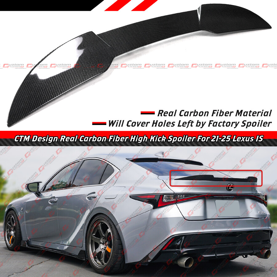 For 21-2026 Lexus IS300 IS350 IS500 CTM Carbon Fiber Highkick Trunk ...