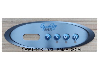 DREAM MAKER / AQUAREST SPAS - DIGITAL TOPSIDE CONTROLLER OVERLAY DECAL ...
