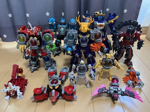 Power Rangers Uchu Sentai Kyuranger Minipla Megazord 11p set BANDAI ...