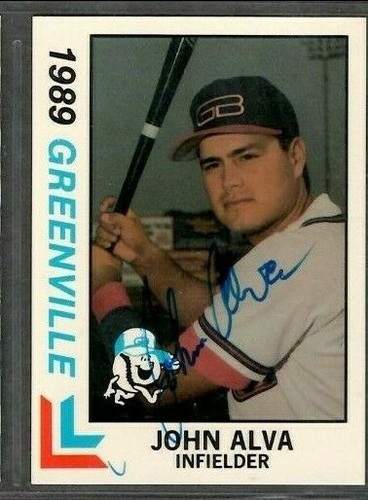 1989 Best Cards #7 John Alva Greenville Braves Baseball Card Signed Autograph | eBay