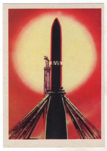 1971 COSMOS SPACE Vostok spacecraft launch vehicle OLD Soviet Russian ...