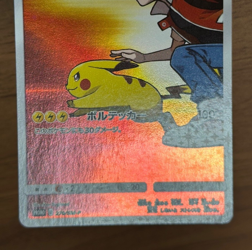 Red's Challenge 201/173 & Red's Pikachu 270/SM-P Promo Pokemon Card ...