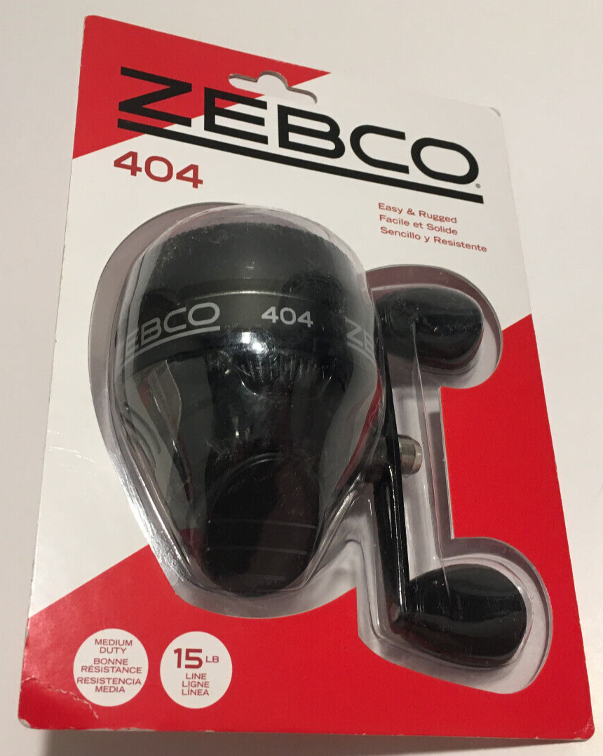 Zebco 404 Spincast Fishing Reel 15lb for sale online | eBay