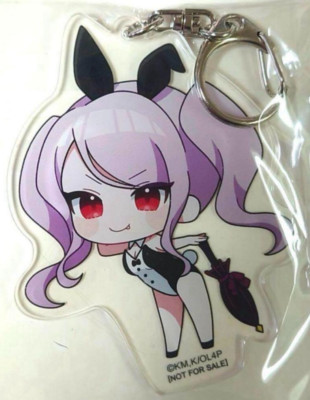 Japanese anime Overlord Acrylic Keychain Shalltear Bloodfallen Animate ...