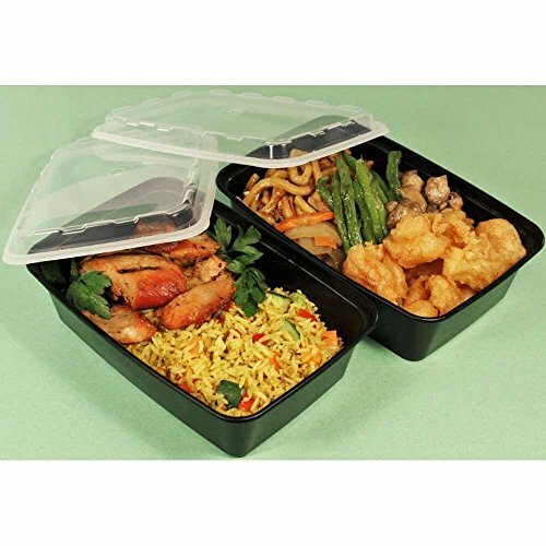 Cube Plastics CR-937B 38 Oz. Black Plastic Container - 150 / CS | eBay