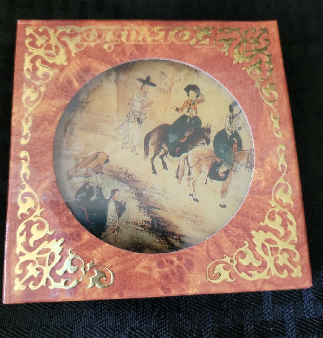 Set of 4 - Formic Collection Coasters Shin Yoon Bok Korean Pictorals ...