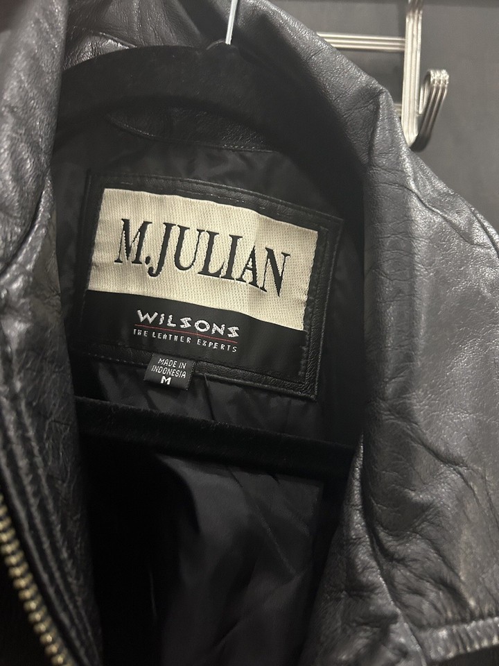 Men's Medium Wilsons Leather M. Julian Leather Jacket | eBay
