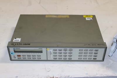 HP 3488A Hewlett Packard Switch/Control Unit | eBay