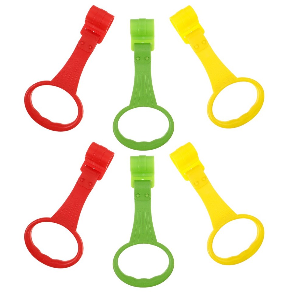 6 Pcs Playpen Pull up Rings Baby Walking Assistant Crib for Toddler ...