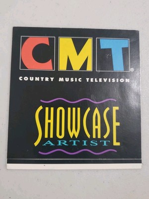 CMT Country Music Television Vintage Sticker 90's Showcase Artist 4 ...