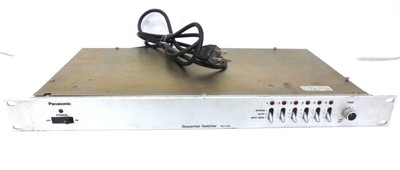 PANASONIC SEQUENTIAL SWITCHER WJ-521, POWER 120V, AC 60HZ, 5W | eBay
