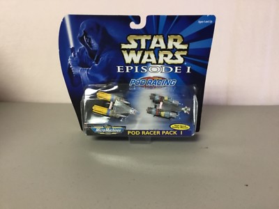 New Star Wars Episode I Micro Machines Pod Racer Pack I #531R | eBay UK