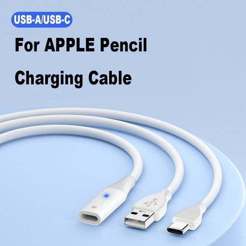 with Indicator Light Stylus Pen Connector Charging Adapter for Apple ...