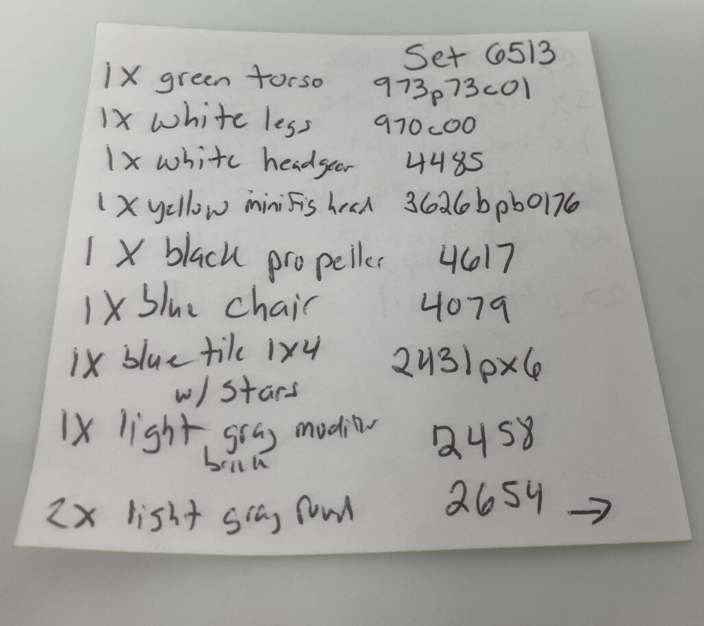 LEGO Town: Glade Runner (6513) for sale online | eBay