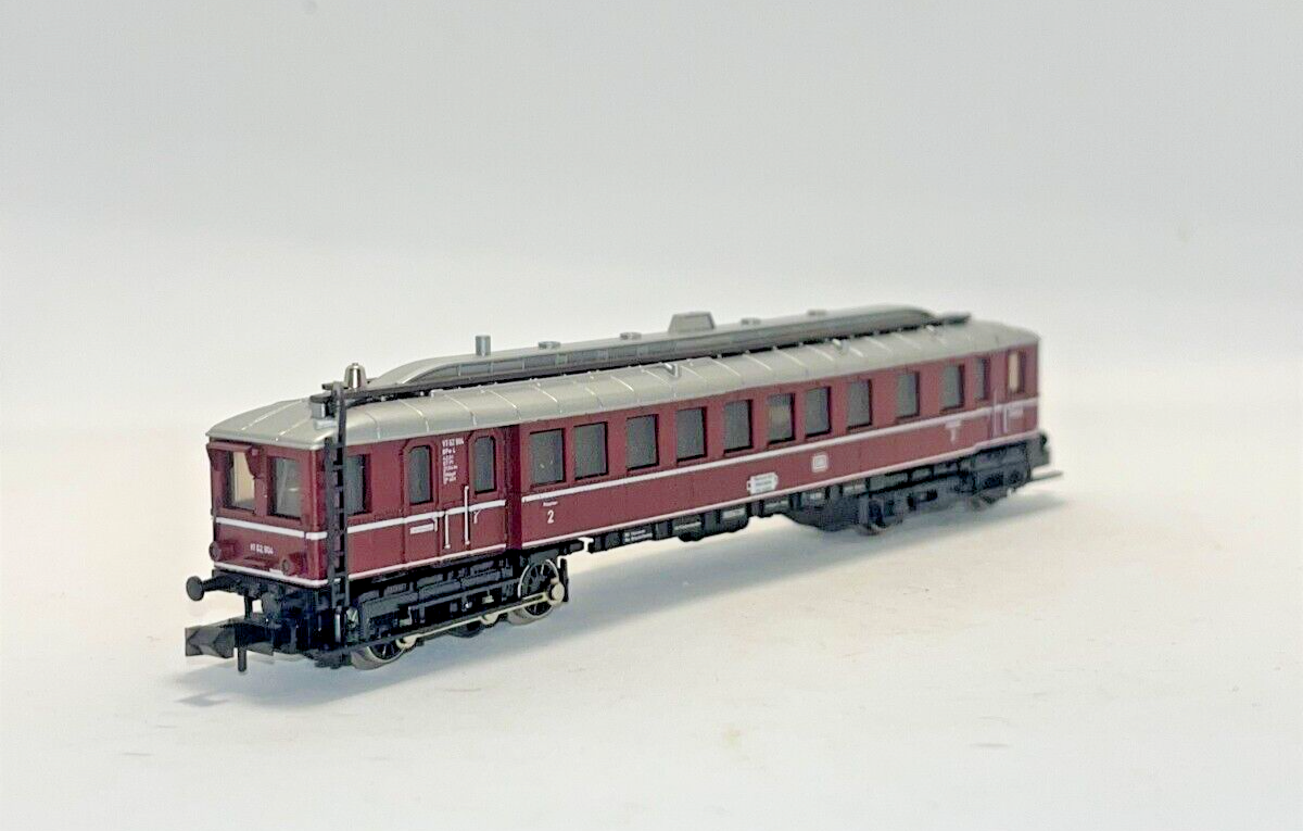 N Scale Minitrix 51 2096 Powered Diesel Rail Car VT 62 904 DB Original ...