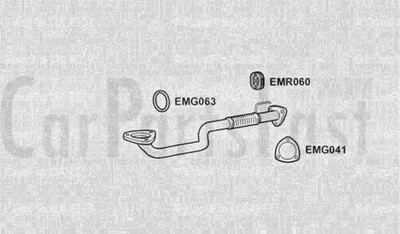 EXHAUST FRONT PIPE Chevrolet Captiva 2.4 Petrol SUV 06/2007 to 10/2011 ...
