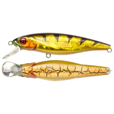 Pontoon21 GreedyGuts 77F-SR 437 CB Crash HG Gold Perch, Lenght mm 77 ...
