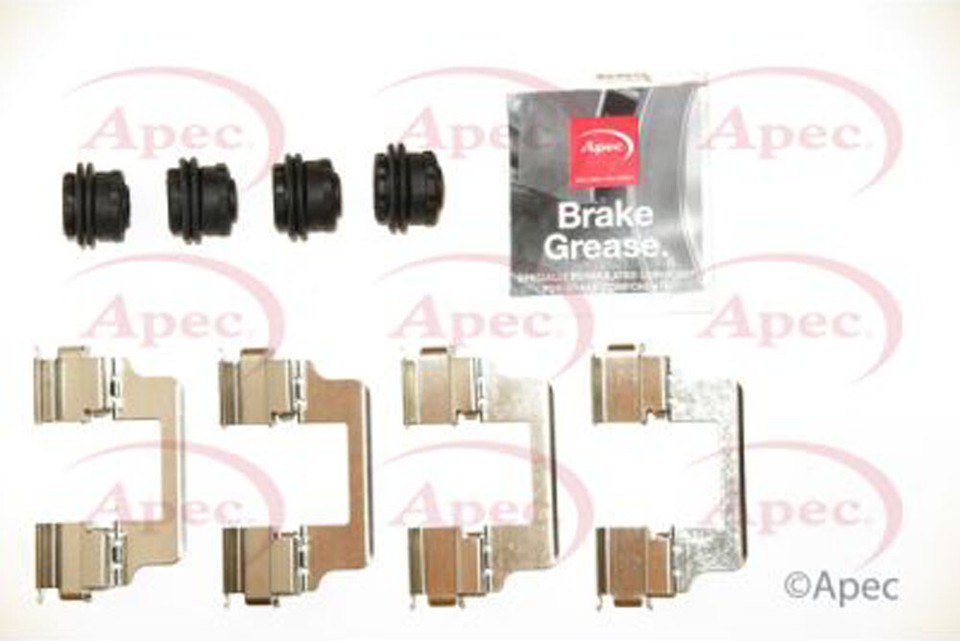 Apec Rear Brake Pads Fitting Kit Fits Land Rover Range Sport Discovery ...