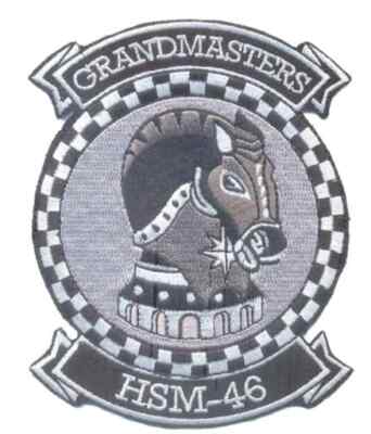 HSM-46 Grand Masters Squadron Patch – Plastic Backing | eBay