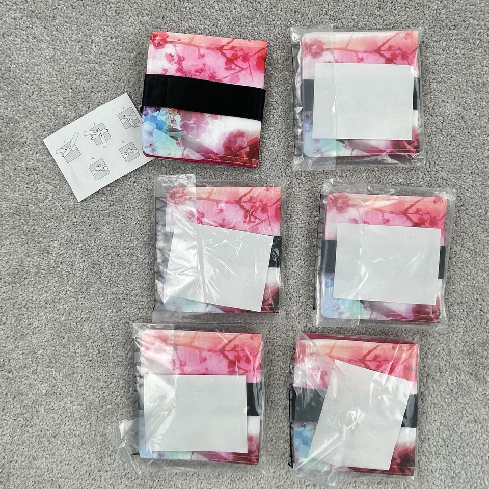 Mary Kay Cosmetic Bag Pink Floral Set 6 Zen in Bloom Obi Clutch Japan ...