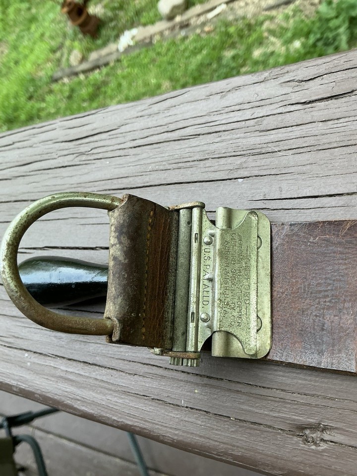 Vintage GIBFORD SHARPEN Barber Razor Strop Stropper | eBay