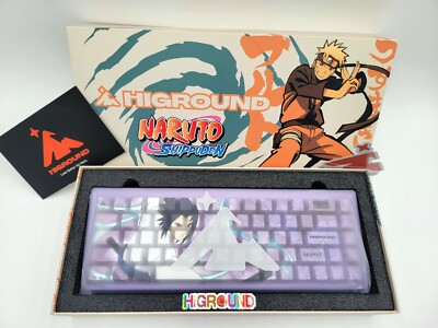 Naruto x Higround SUMMIT 65 Gaming Keyboard - Sasuke NEW IN BOX | eBay